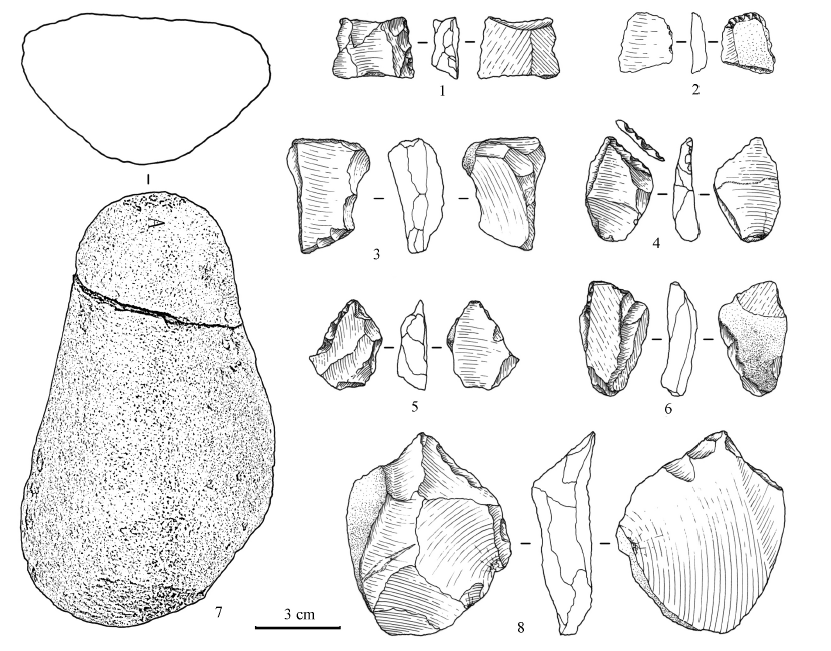 河南淅川坑南遗址调查发现的石制品